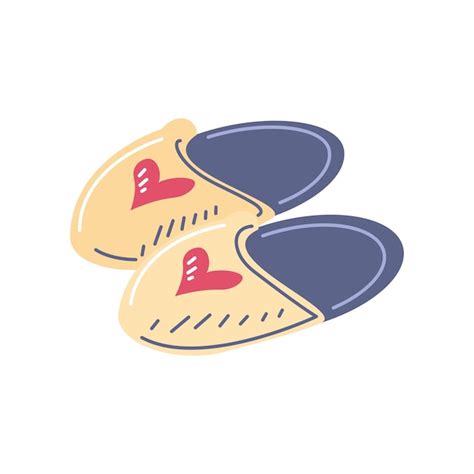 Premium Vector Slippers Icon Isolated White Background