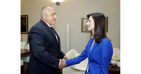 Борисов се срещна с Мария Габриел