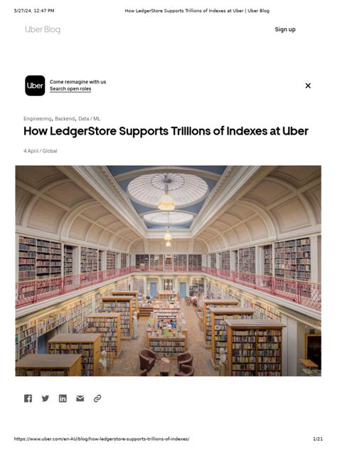 How Ledgerstore Supports Trillions Of Indexes At Uber Download Free