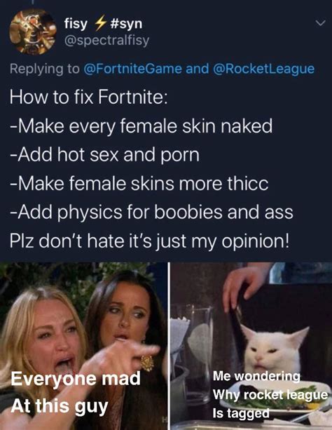 Why Rocket League Is Tagged Sex Update Add Sex To X Know Your Meme
