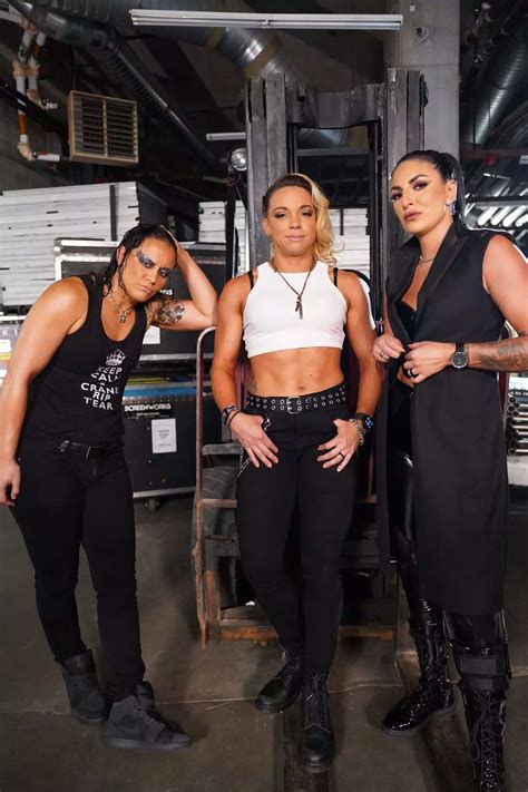 Zoey Stark And Shayna Baszler Backstage