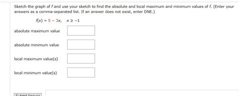 Solved Sketch The Graph Of F And Use Your Sketch To
