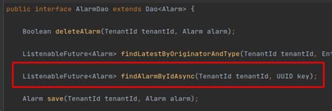 Feature Request Alarmservice Refactor To Avoid Async Database Call In
