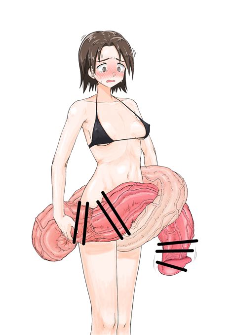 Rule 34 1futa Bottomless Breasts Censor Bar Censored Censored Penis
