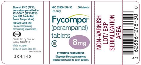 Fycompa Package Insert