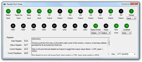 Download Parallel Port Tester INSTALUJ cz programy ke stažení zdarma