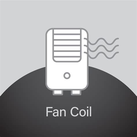 Premium Vector Vector Fan Coil Icon Design