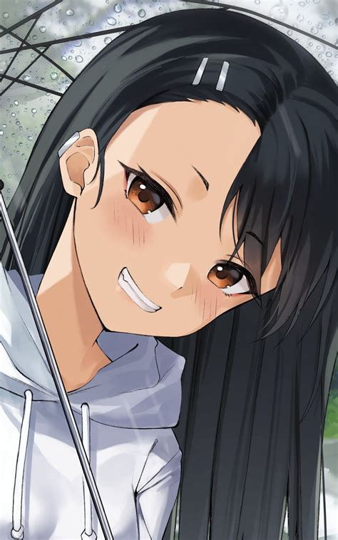 Anime Dont Toy With Me Miss Nagatoro Hayase Nagatoro 1200x1920 Phone