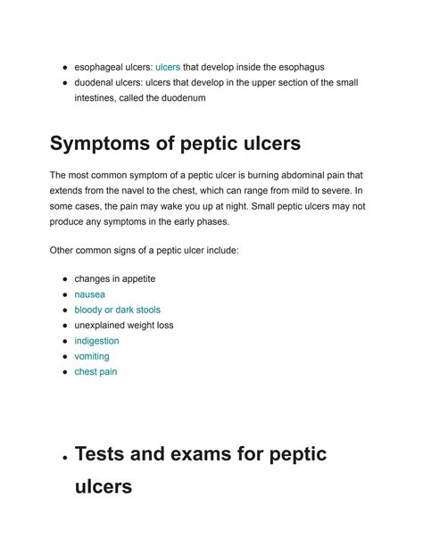 Solution Peptic Ulcer Causes Treatment And Prevention Studypool