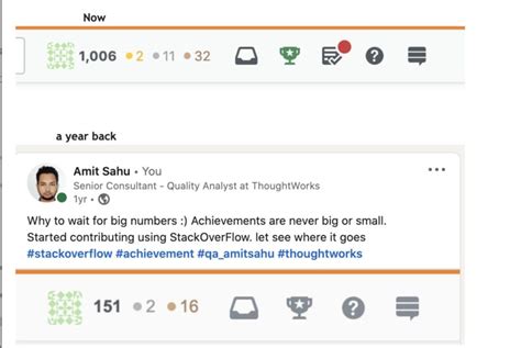 amit sahu on linkedin stackoverflow achievement community qa
