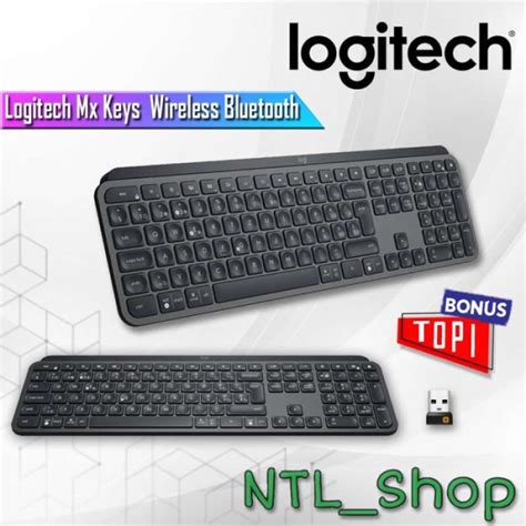 Promo Logitech Mx Keys Keyboard Wireless Bluetooth Backlit For Power User Diskon 1 Di Seller