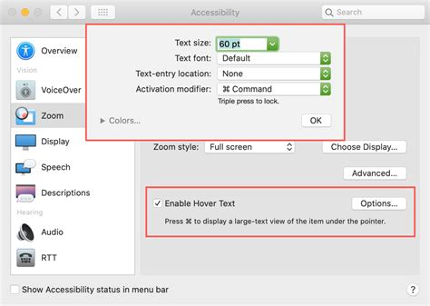 How To Increase The Font Size On Mac