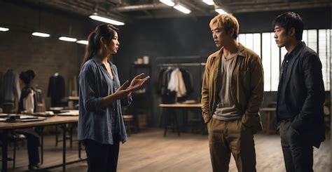 Premium Photo Serious Situation Faced By Asian People Understanding