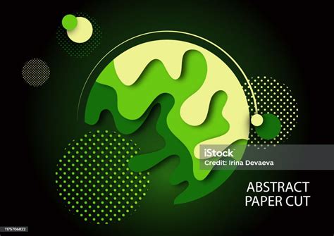 종이 잘라 모양과 점 원 추상 3d 배경 비즈니스 프레젠테이션 전단지 포스터 및 초대장을 위한 디자인 레이아웃 조각의 다채로운 예술 0명에 대한 스톡 벡터 아트 및 기타