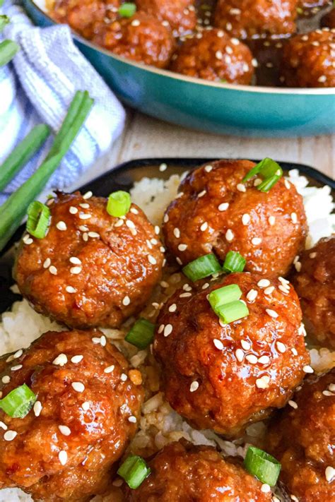 The Best Sticky Asian Glazed Meatballs Recipe