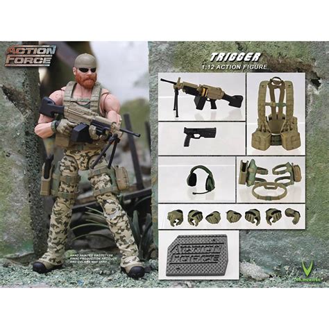 Action Force Series 2 Trigger 1 12 Scale Action Figure