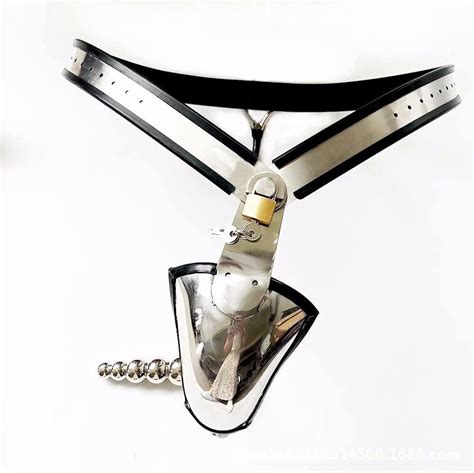 Edelstahl Keuschheit H Schen Penisk Fig Mit Analplug Metall Bondage Cbt Penis Lock