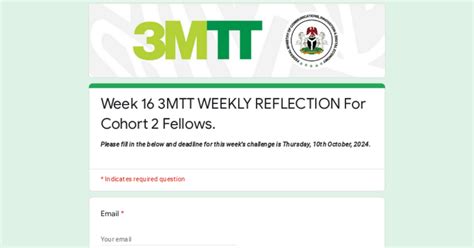 Khadija Ahmed Suleiman On Linkedin Week 16 3mtt Weekly Reflection For