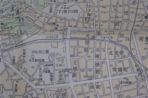 Yahooオークション 古地図19 浜松市地図 精密番地入） 縮尺 1 12