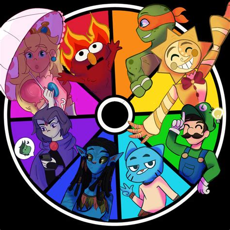 Color Wheel Challenge By Anngiee3 On Deviantart
