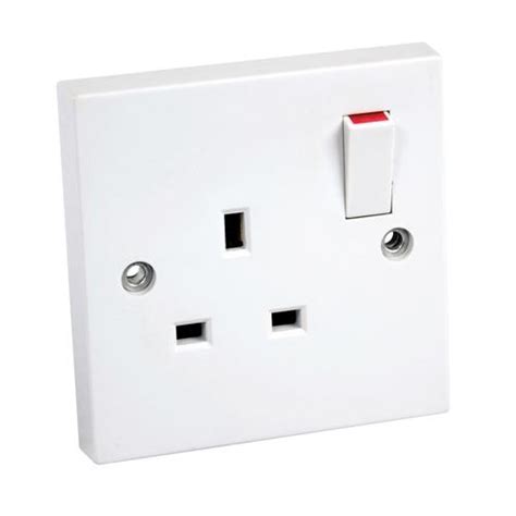 Ced 13a 1 Gang Switched Socket Platinum Imports Inc Barbados