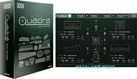 Uvi Quadra Metal And Wood Multi Instrument And Sequence Designer
