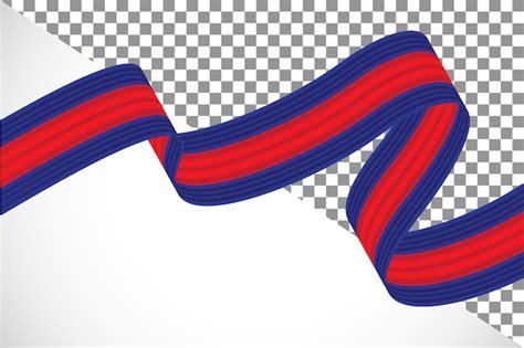 Premium PSD 3d Ribbon Of The Cambodia Flag16