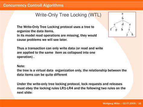 ppt concurrency control algorithms powerpoint presentation free