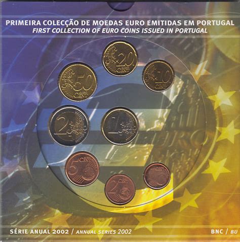 ポルトガル 2002年 ユーロコイン8種セット 世界のコインユーロの世界ユーロのミントセット類 I Coins Next
