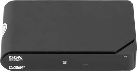 ТВ-ресивер BBK Цифровой телевизионный ресивер SMP027HDT2, черный купить ...