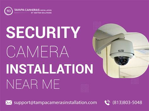 Security Cameras Installation Near Tampa