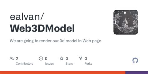 Github Ealvanweb3dmodel We Are Going To Render Our 3d Model In Web Page