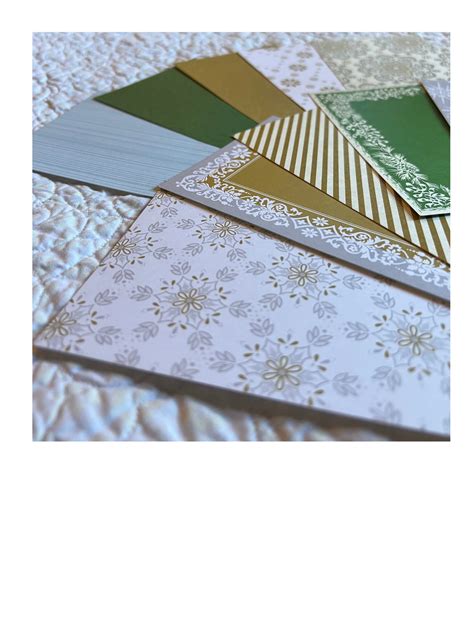 Anna Griffin Card Stock Bundle 10 Piece Card Stock Bundle Etsy