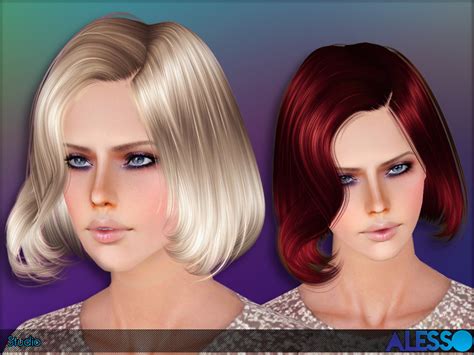 The Sims Resource Anto Studio Hair