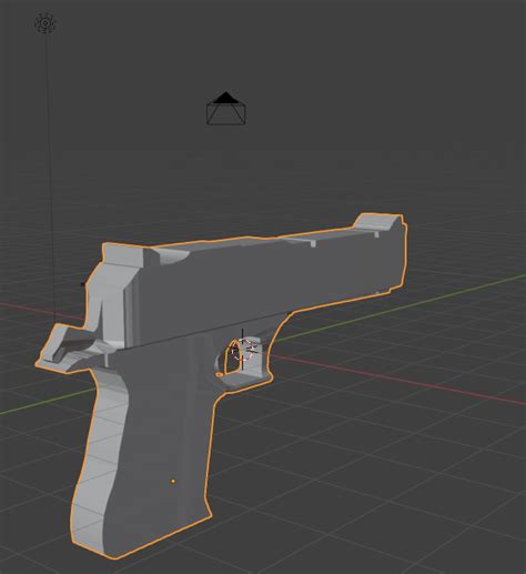 Desert Eagle Model By Turtleking3dprints Download Free Stl Model