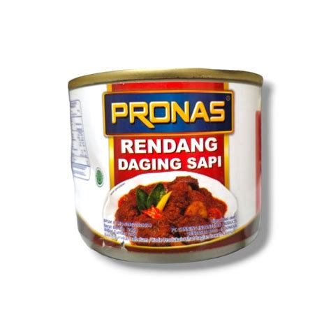 Jual Pronas Rendang Daging Sapi Gr Shopee Indonesia