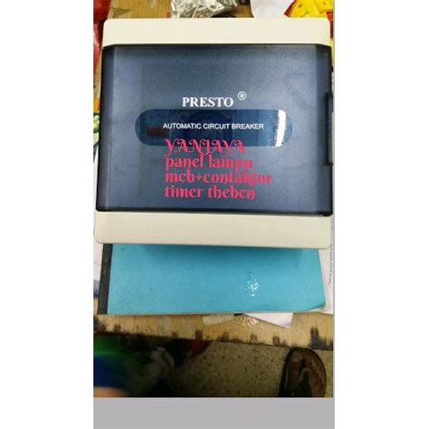 Jual Unik Panel Lampu Taman Otomatis Timer Theben Kontaktor Mcb Berkualitas Shopee Indonesia
