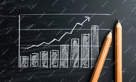 Premium Photo Hand Drawn Graph