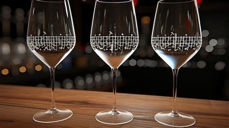Premium Ai Image Red White And Rose Wine In Glasses Made Using