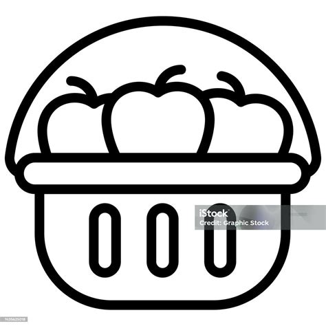 음식 카트 벡터 개요 아이콘입니다 현대 얇은 선 기호 전통적인 요소의 컬렉션 건강한 생활방식에 대한 스톡 벡터 아트 및 기타