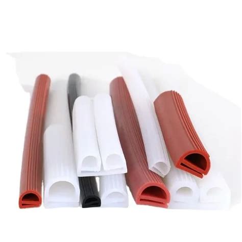 High Quality Multicolor Silicone Rubber Extrusions For Industrial Use