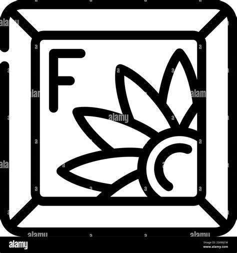 Computer Keyboard Buttons Drawing Line Icon Vector Computer Keyboard