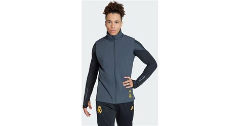 Adidas Real Madrid Tiro 23 Winterized Vest In Blue For Men Lyst UK