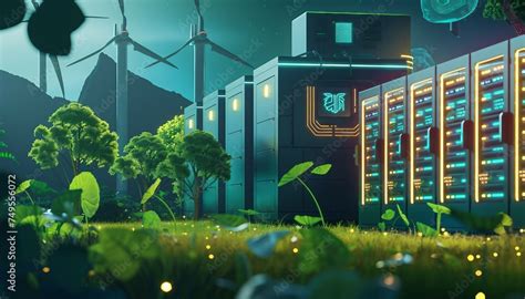 Green Data Center Sustainability A Green Data Center Concept With An