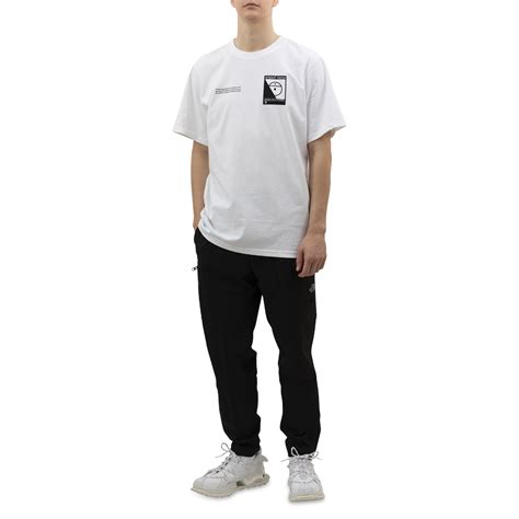 The North Face Steep Tech T Shirt White Black Subtype