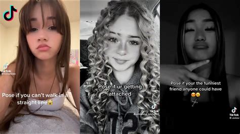 Pose If You~tiktok Compilation Youtube