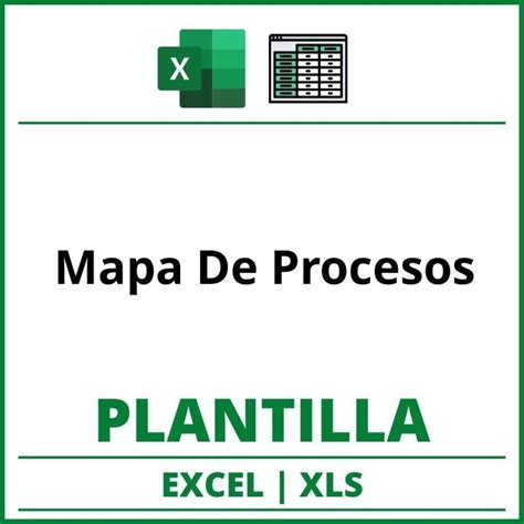 Formato De Mapa Conceptual Excel Xls
