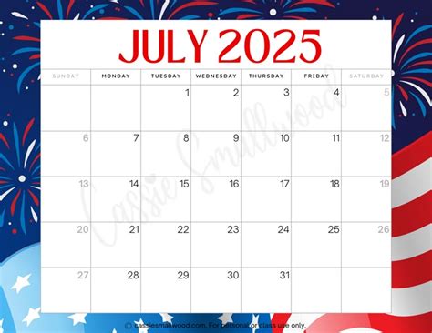 Cute 2025 Free Printable Monthly Calendars Free Printable Calendar