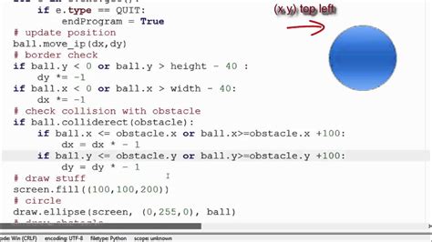 Collision Detection Using Rectangles And Knowing Direction Youtube
