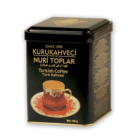Kurukahveci Nuri Toplar Turkish Coffee 150G - Grand Bazaar Online Shopping